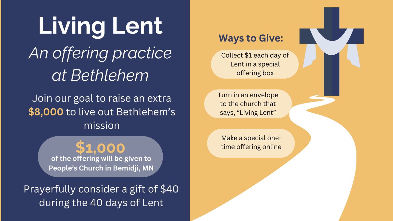 Bethlehem Lutheran Church Fergus Falls, MN | We are united in Jesus ...